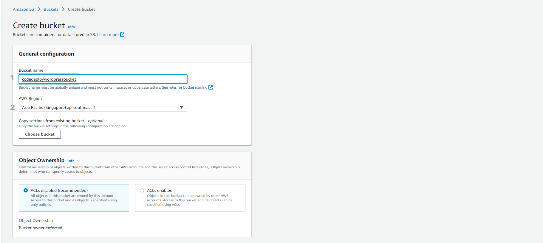 Create S3 Bucket Deploy Wordpress To An Amazon Ec2 Instance Using