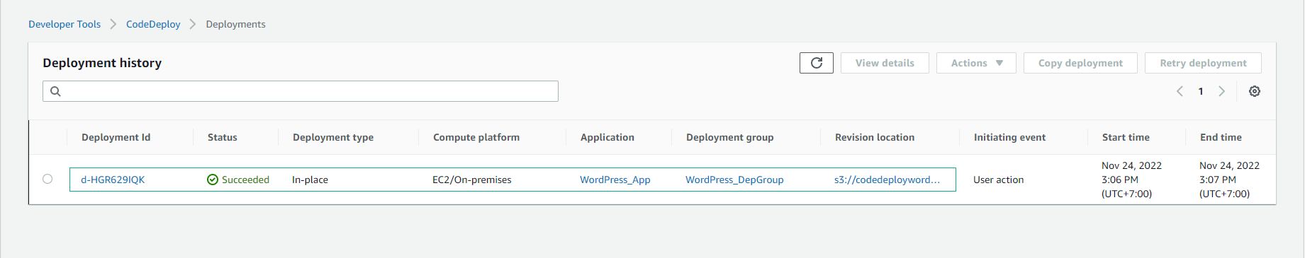 Deploy the WordPress App :: Deploy WordPress to an Amazon EC2 instance ... Deploy the WordPress App :: Deploy WordPress to an Amazon EC2 instance ...